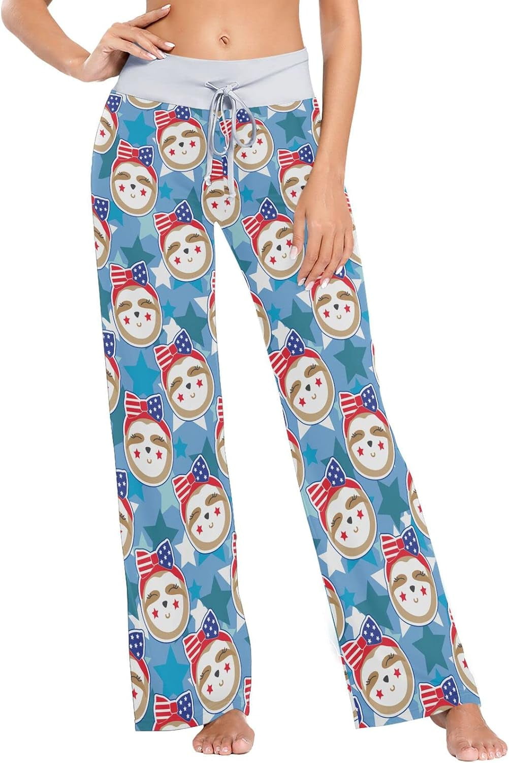 FREEAMG Women Pajama Pants Cute Pjs Sleepwear Pants - Walmart.com