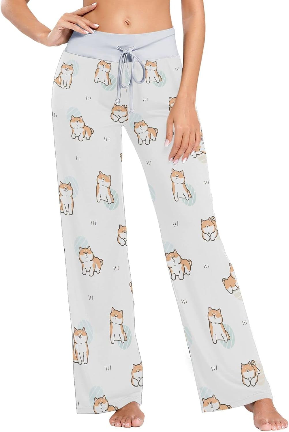 FREEAMG Women Pajama Pants Cute Pjs Sleepwear Pants - Walmart.com