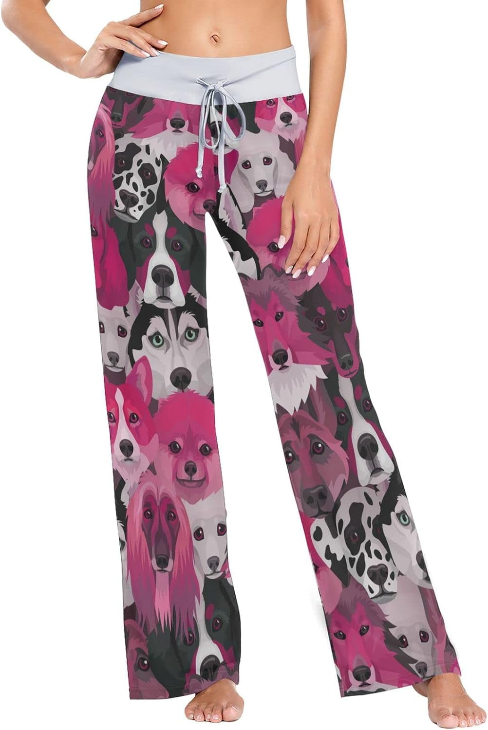 FREEAMG Women Pajama Pants Cute Sleepwear Pants Pjs - Walmart.com
