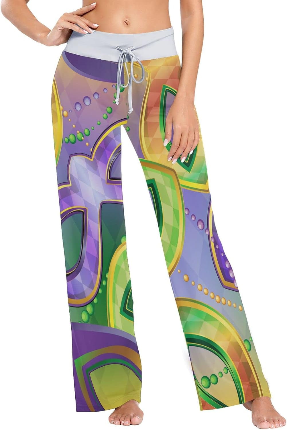 FREEAMG Women Pajama Pants Sleepwear Pants Pjs - Walmart.com