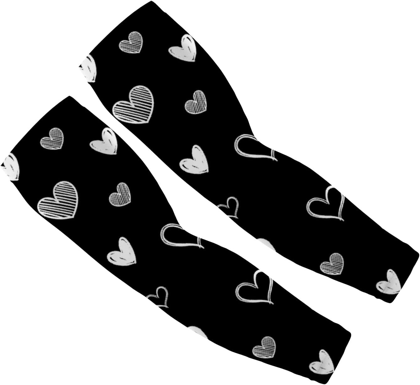 FREEAMG Women UV Sun Protection Arm Sleeves Cooling Sleeves Arm Cover ...