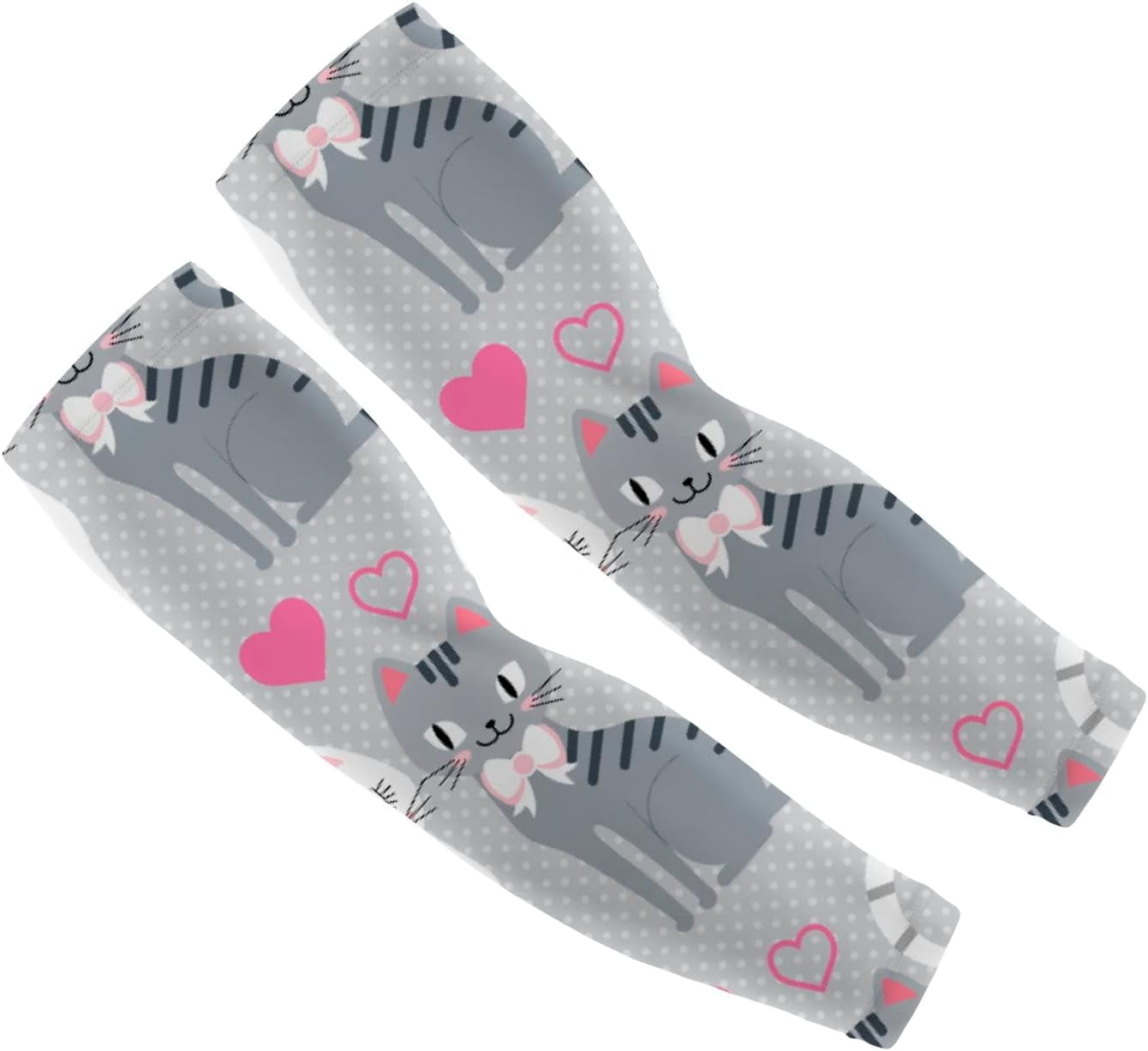 FREEAMG Women UV Sun Protection Arm Sleeves Cooling Sleeves Arm Cover ...