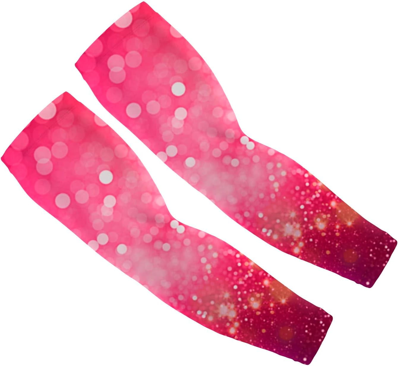 FREEAMG Women UV Sun Protection Arm Sleeves Cooling Sleeves Arm Cover ...