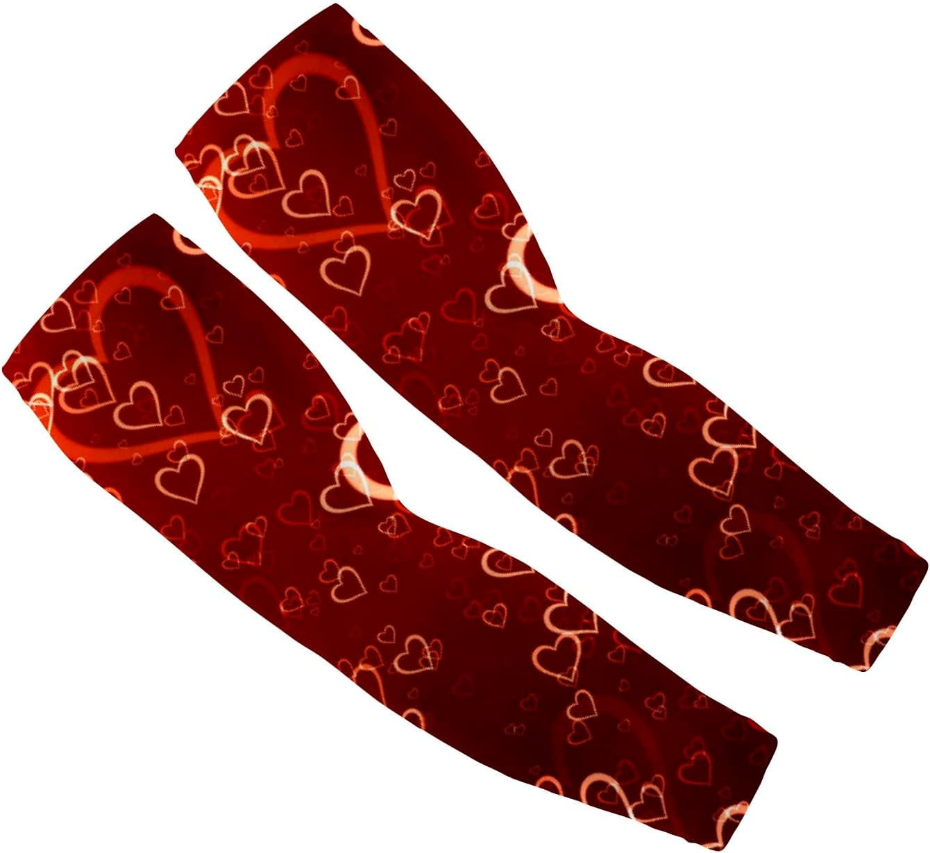 FREEAMG Women UV Sun Protection Arm Sleeves Cooling Sleeves Arm Cover ...