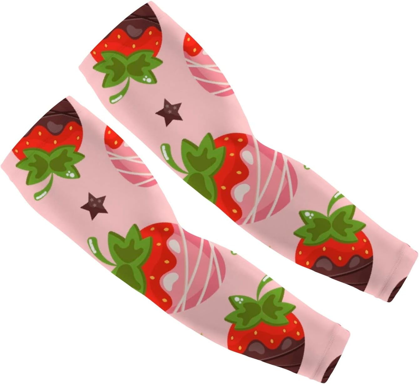 Arm Compression Sleeve FREEAMG Women UV Sun Protection Arm Sleeves ...