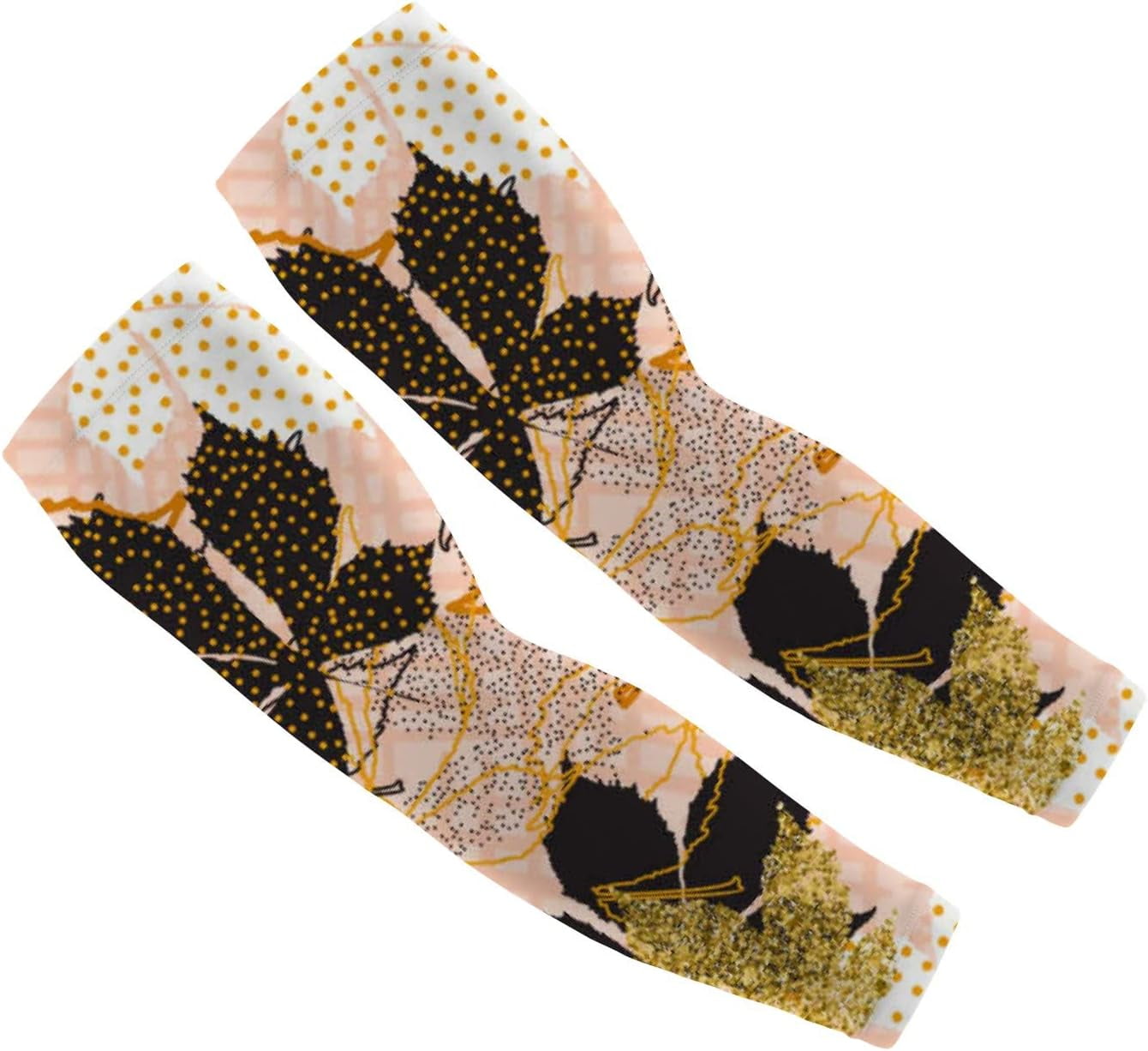 FREEAMG Women UV Sun Protection Arm Sleeves, Cooling Sleeves Autumn ...