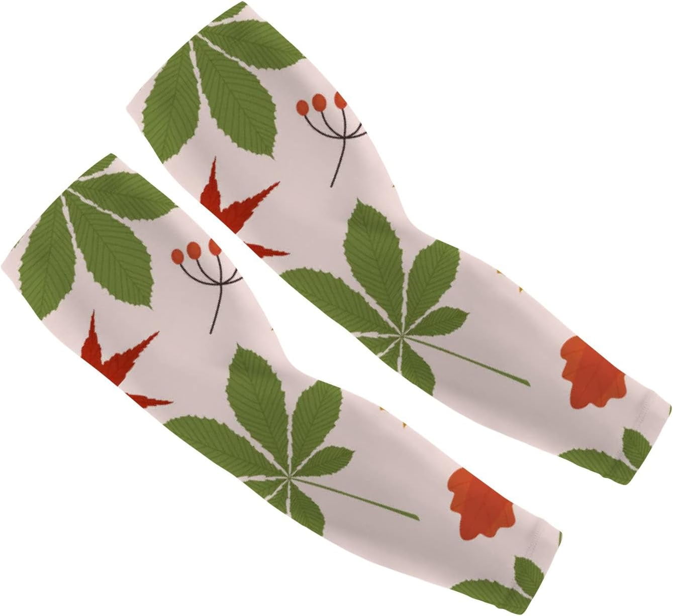 FREEAMG Women UV Sun Protection Arm Sleeves, Cooling Sleeves Colorful ...