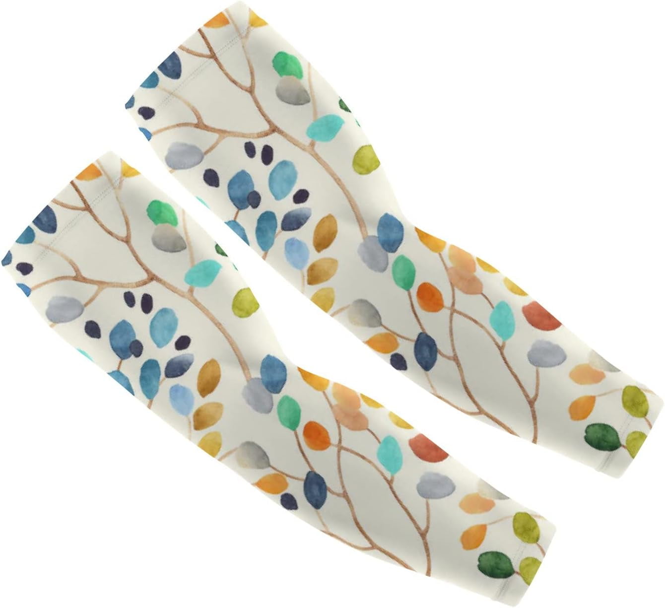 Arm Compression Sleeve FREEAMG Women UV Sun Protection Arm Sleeves ...