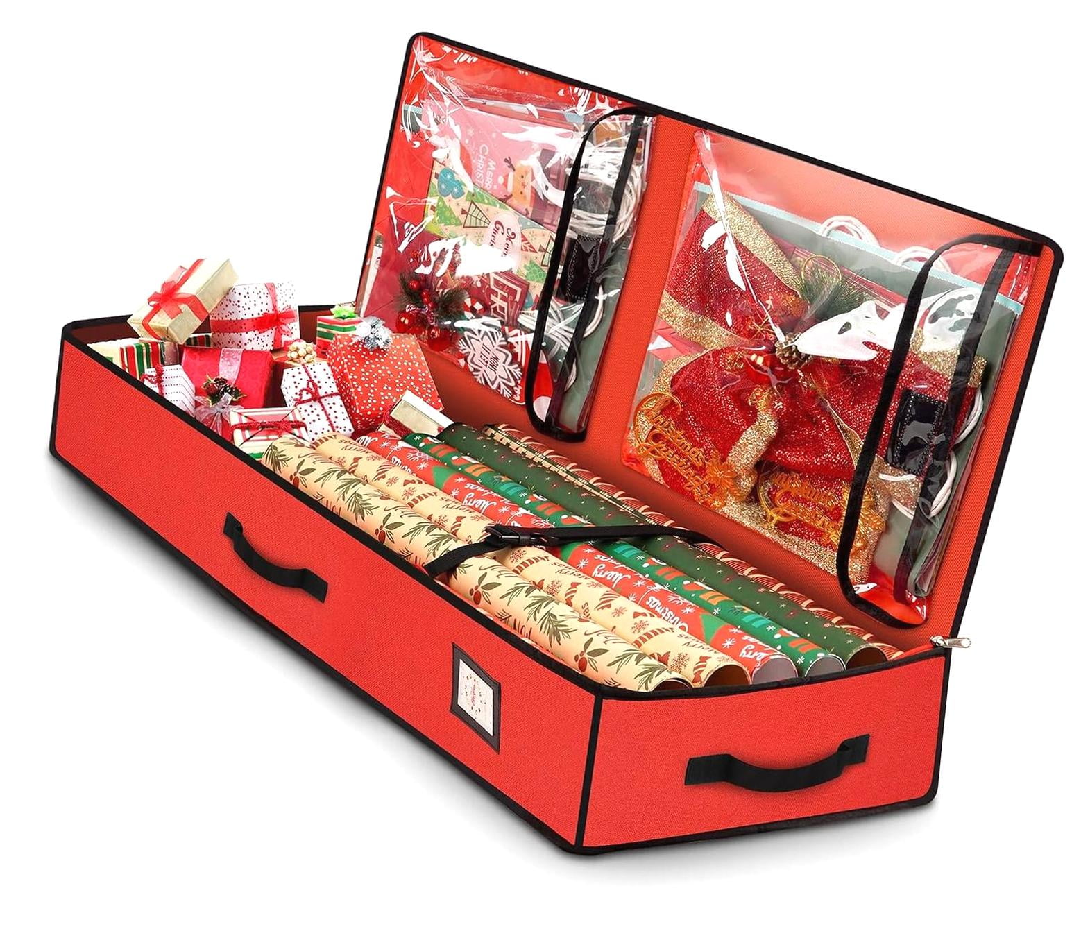 FREEAMG Wrapping Paper Storage Organizer 600D Tear-Resistant for ...