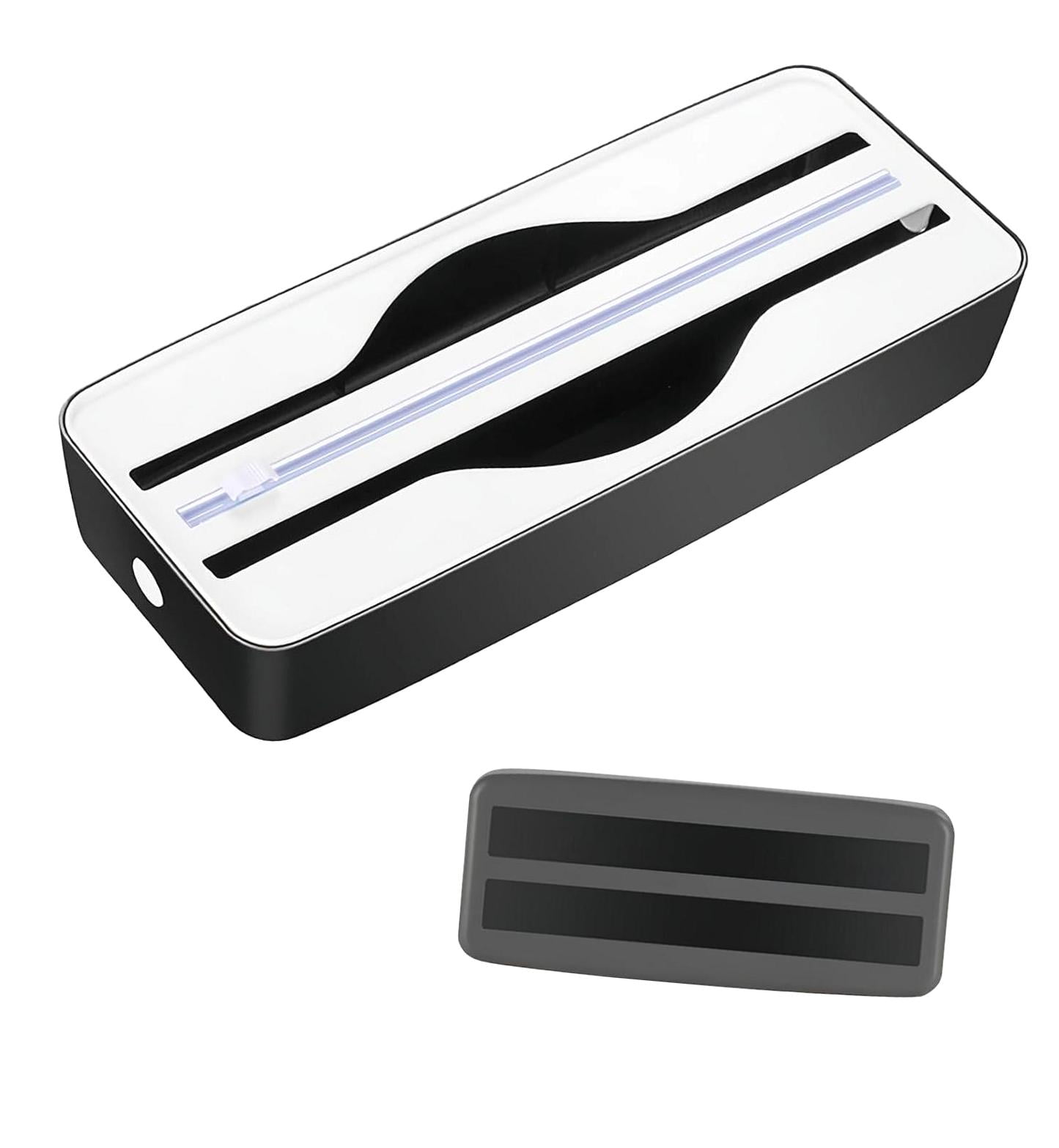 FREEAMG wrap Dispenser with Cutter, 2 in 1 Plastic Wrap Dispenser, for ...