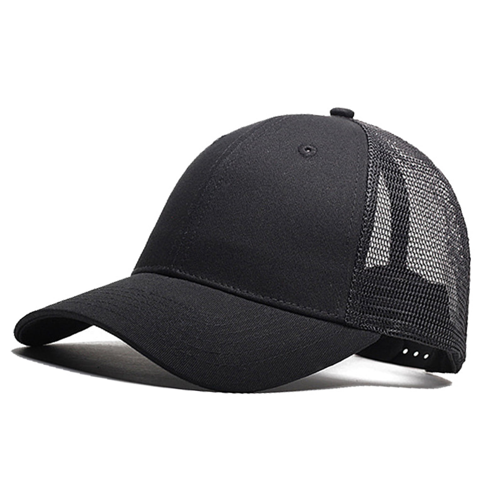 FREEBIRD99 Half Mesh Trucker Hat Adjustable Snapback Baseball Cap ...