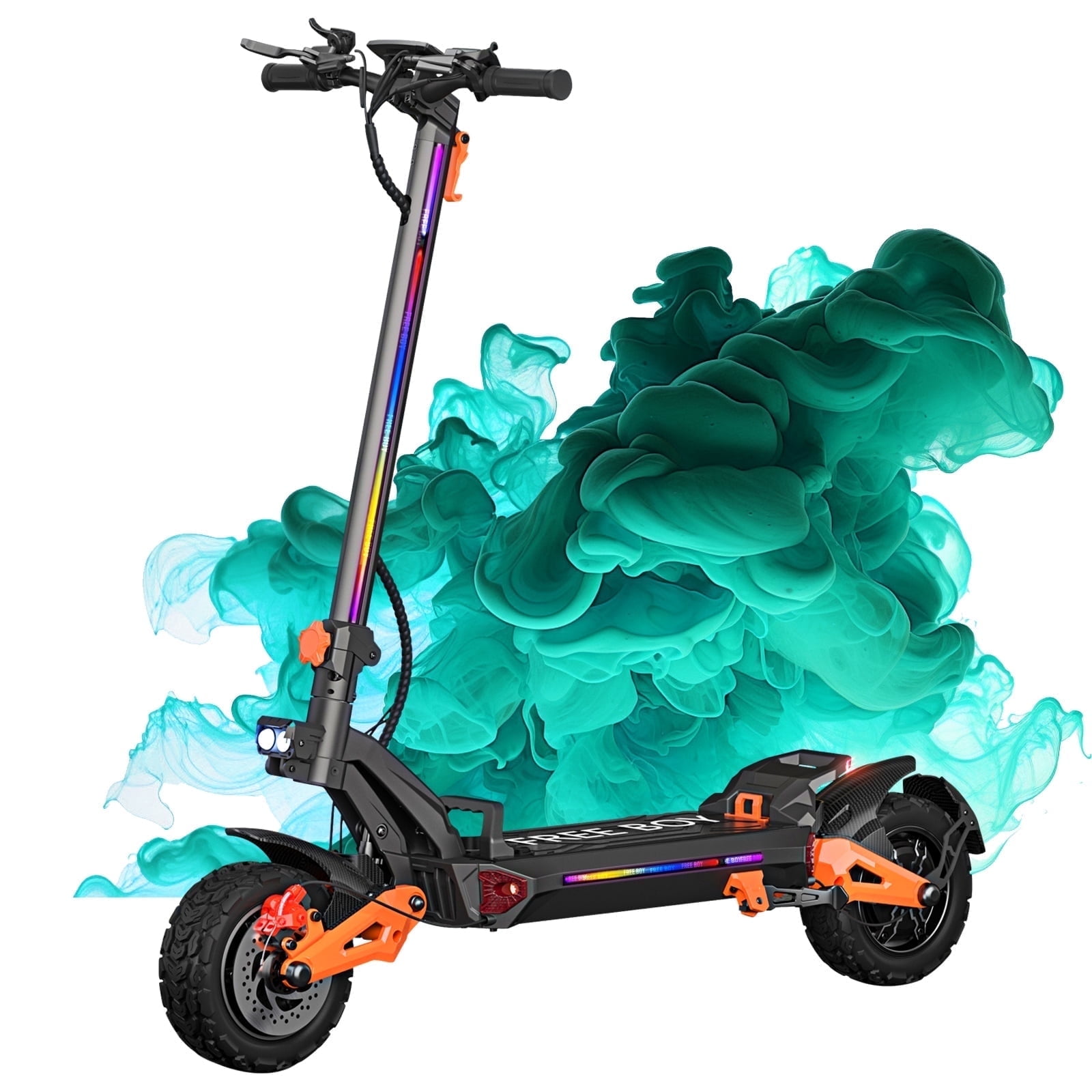 FREEBOY Electric Scooter Adults, 50 mph Max Speed, 6000W Motor 50 Miles ...