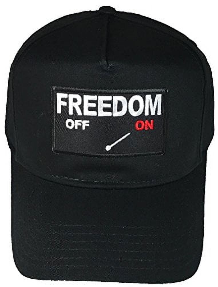 FREEDOM METER HAT - BLACK - Veteran Owned Business - Walmart.com