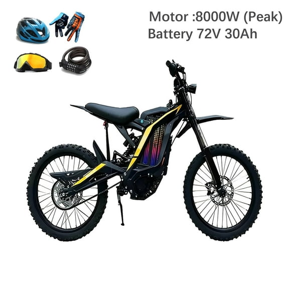 Talaria X3 Electric Dirt Bike for Adults, 60V 6500W Peak Electric ...