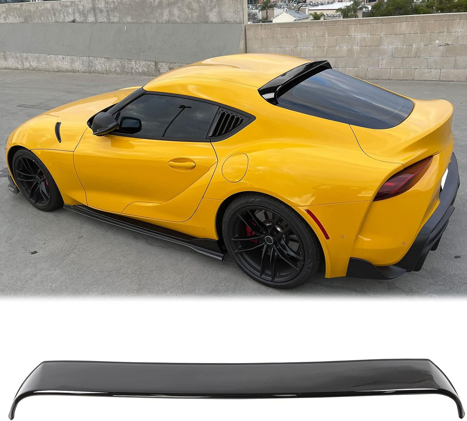 FREEMOTOR802 Compatible With 2020-2024 Toyota GR Supra A90 Roof Spoiler ...