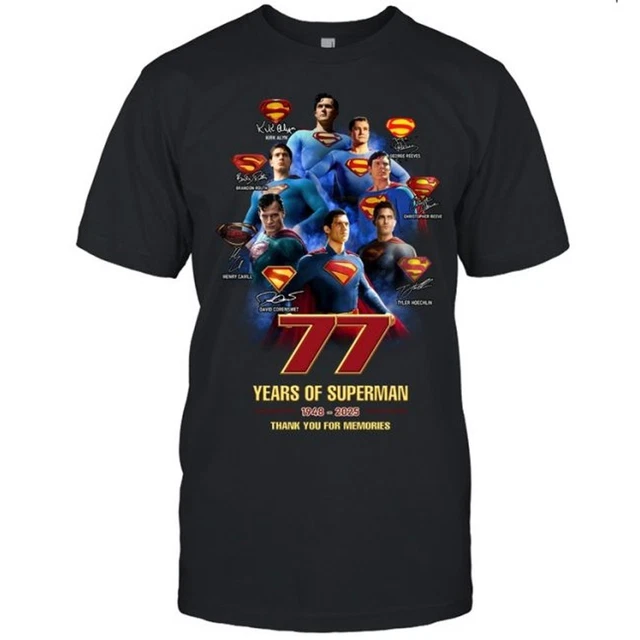 FREESHIP - 77 Years Of Superman 1948 – 2025 Thank You For The Memories ...