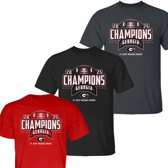 FREESHIP- Georgia Bull*dogs 2025 Football Champions Locker Shirt ...