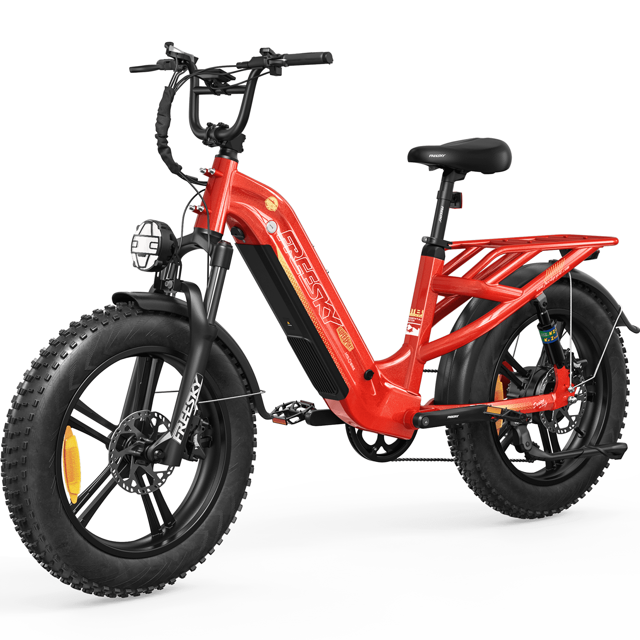 FREESKY 2026 Upgraded Rocky Pro Torque Sensor Electric Bike for Adults ...