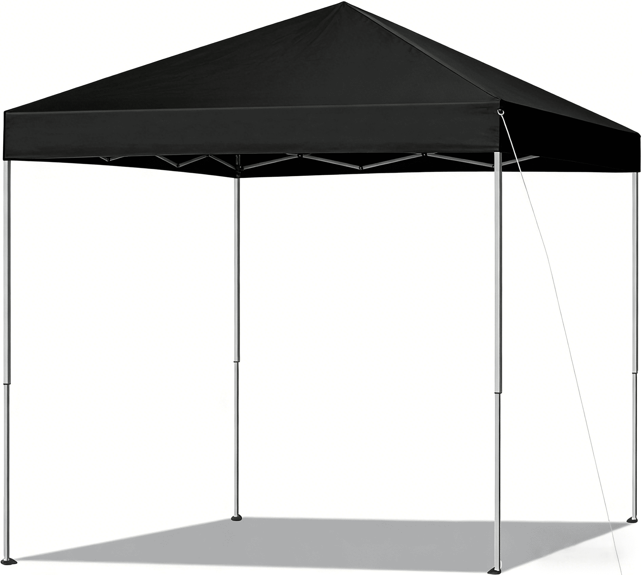 FREESKY 6x6 ft Compact Pop Up Canopy Tent, Portable Straight Leg Sun ...