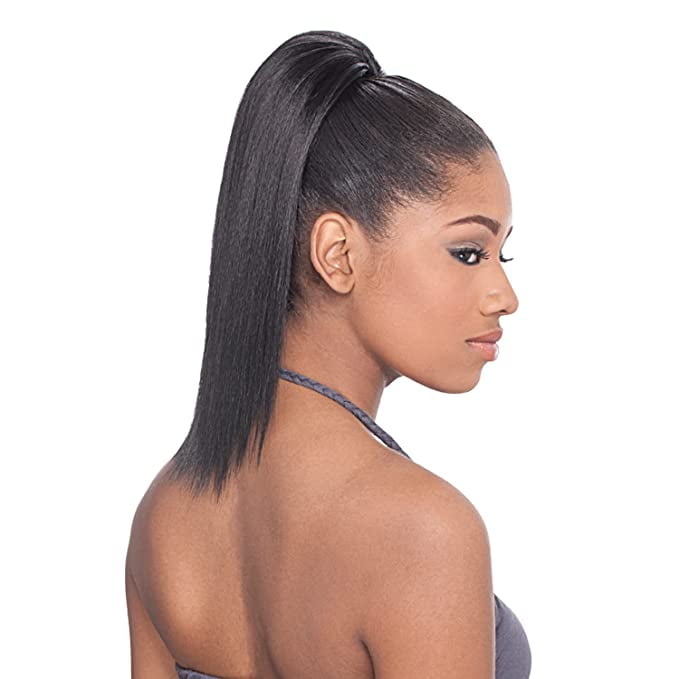 YAKY STRAIGHT 12" (2) - FreeTress Equal Drawstring Ponytail - Walmart.com