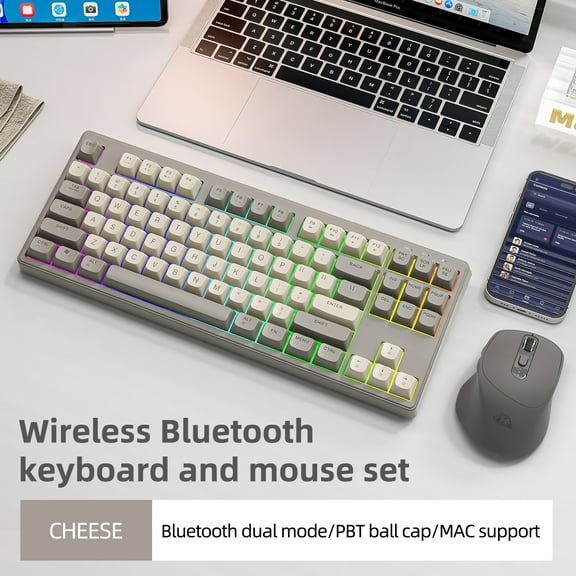 Verbatim Wireless Keyboard and Mouse - USB Type A Wireless Bluetooth 2. ...
