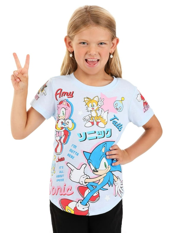 Sonic Kids Clothing in Kids Character Shop - Walmart.com