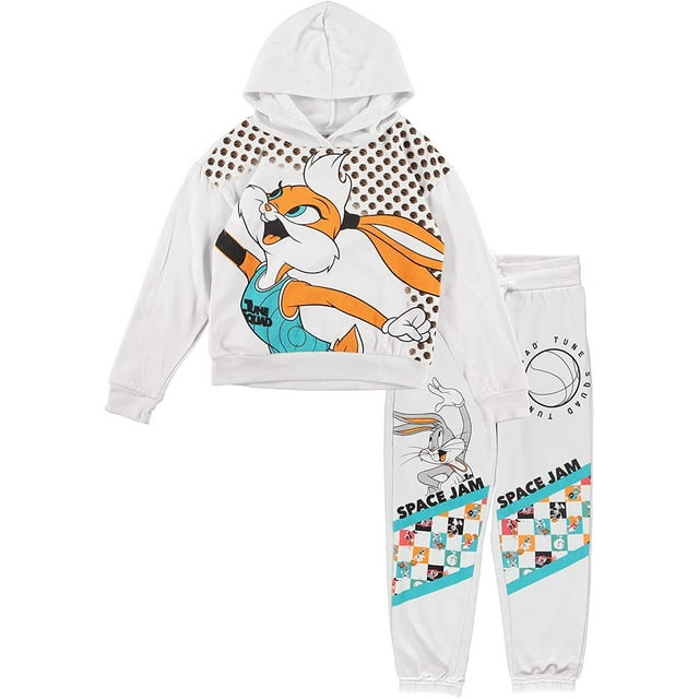 FREEZE Girls' Space Jam Lola Hoodie and Jogger Clothing Set - Space Jam ...