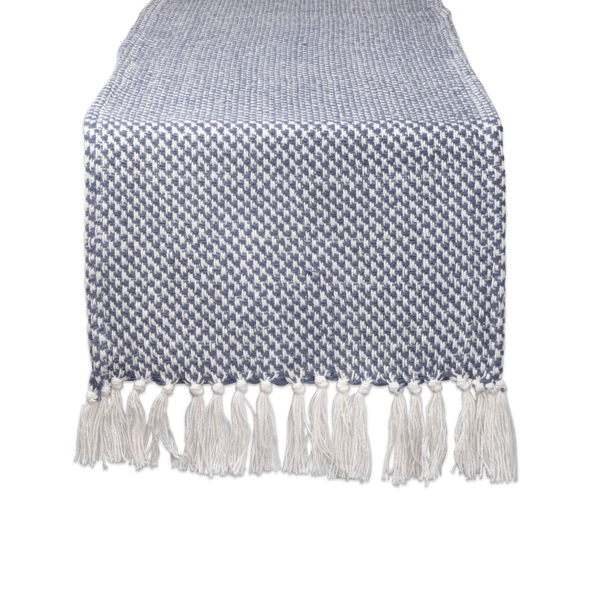 FRENCH BLUE WOVEN TABLE RUNNER 15x72 - Walmart.com