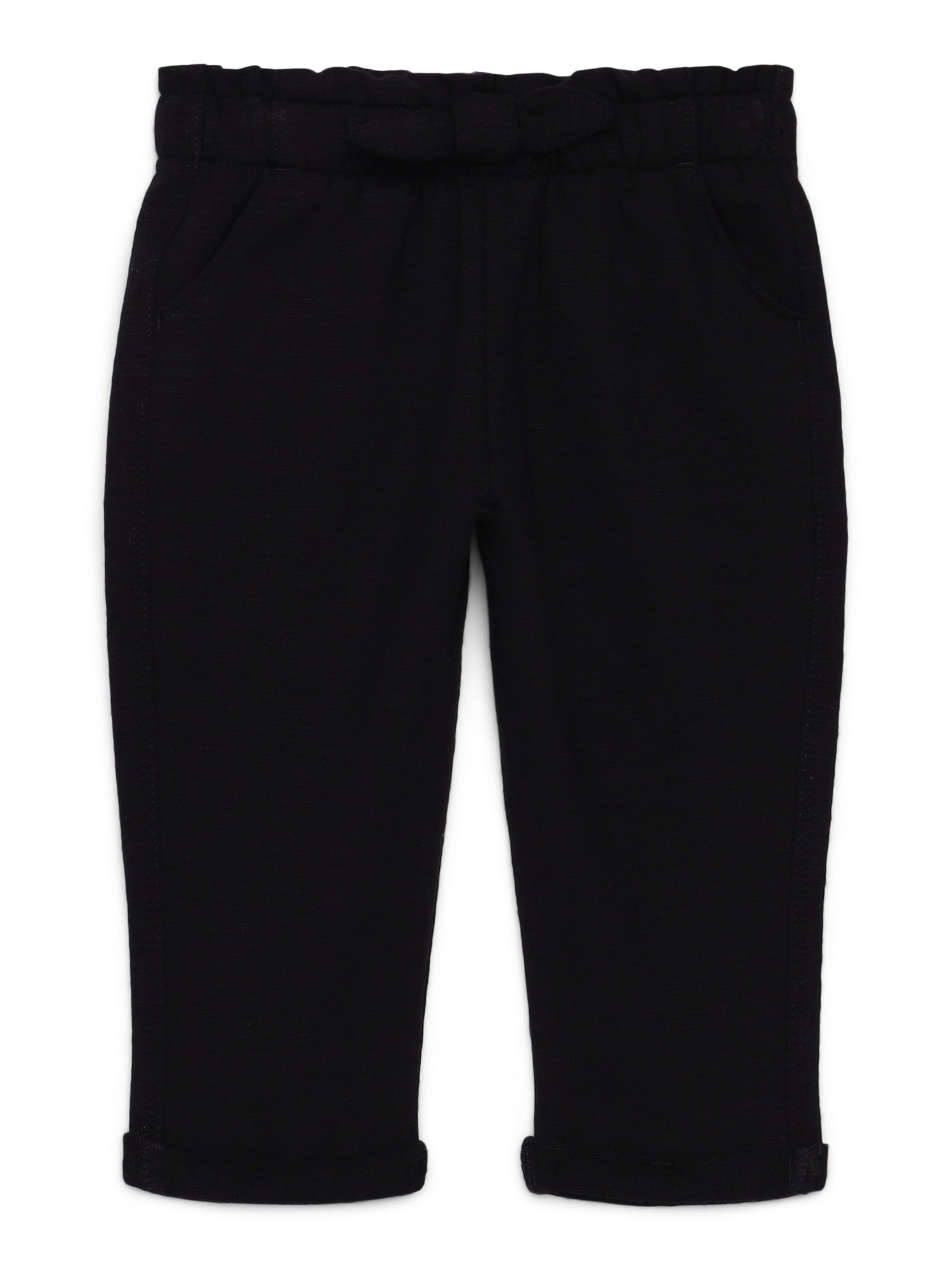 Garanimals Baby Girl French Terry Cloth Pants, Sizes 0M-24M - Walmart.com