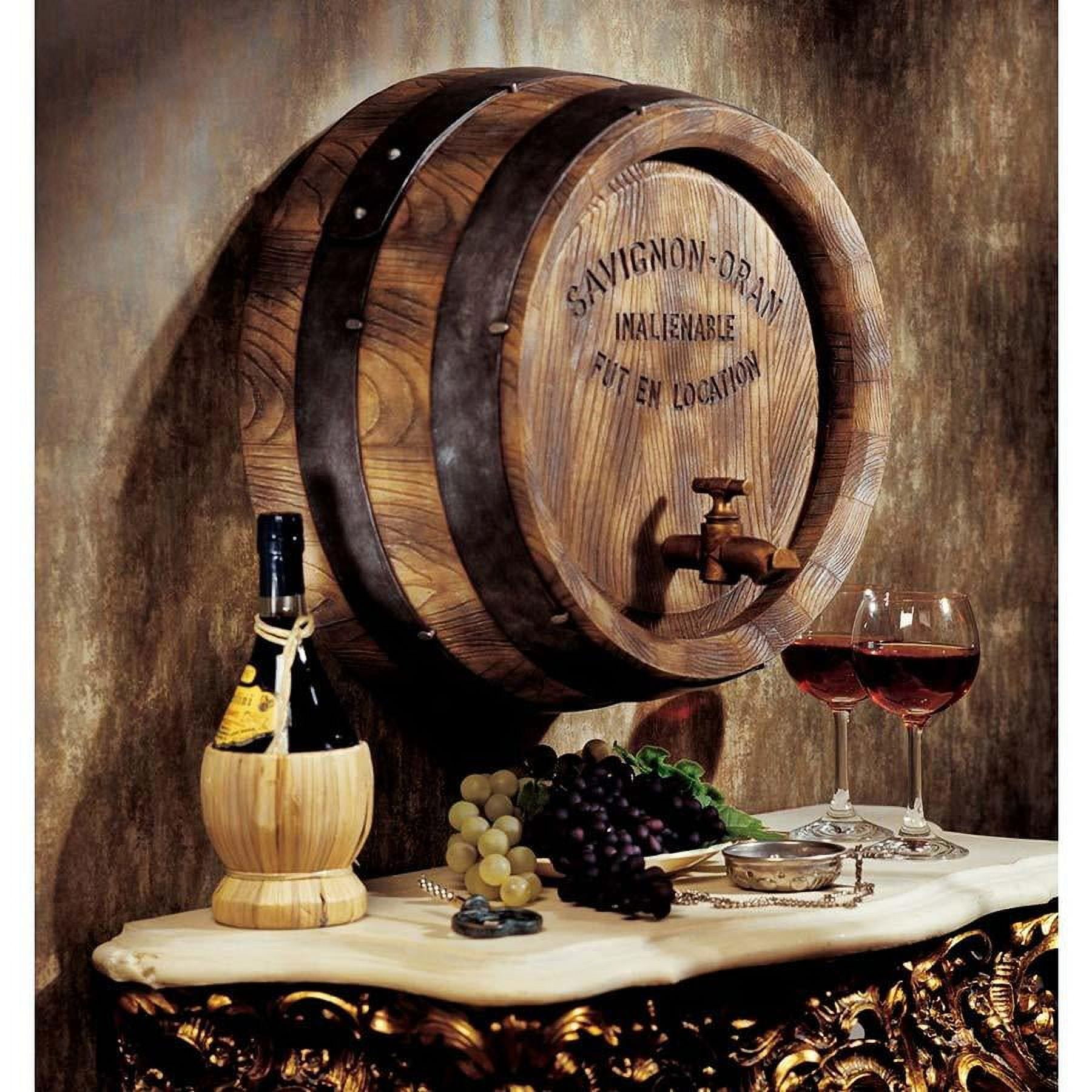 FRENCH WINE BARREL FRIEZE - Walmart.com
