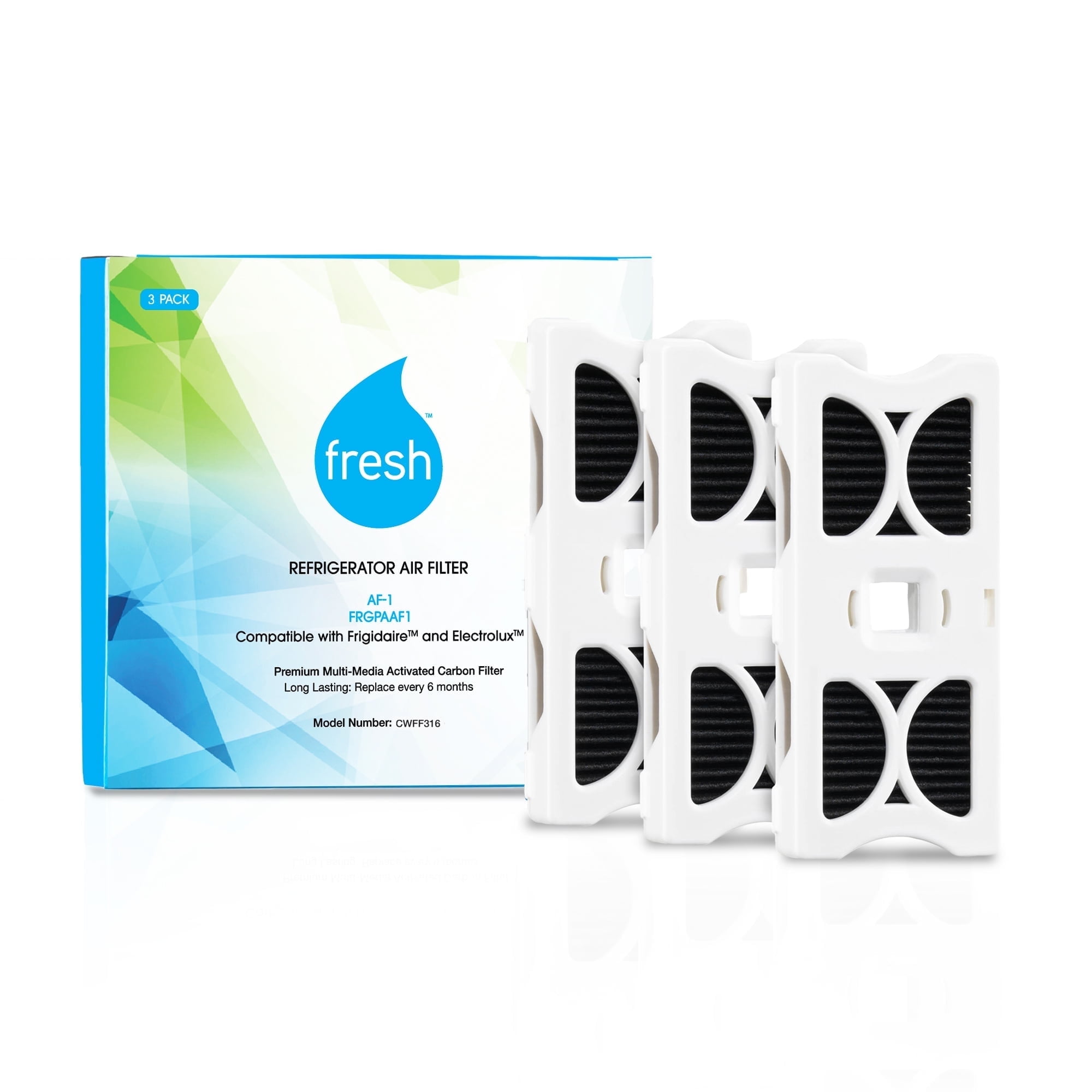 FRESH AF-1 Refrigerator Air Filter Replacement for Frigidaire ...