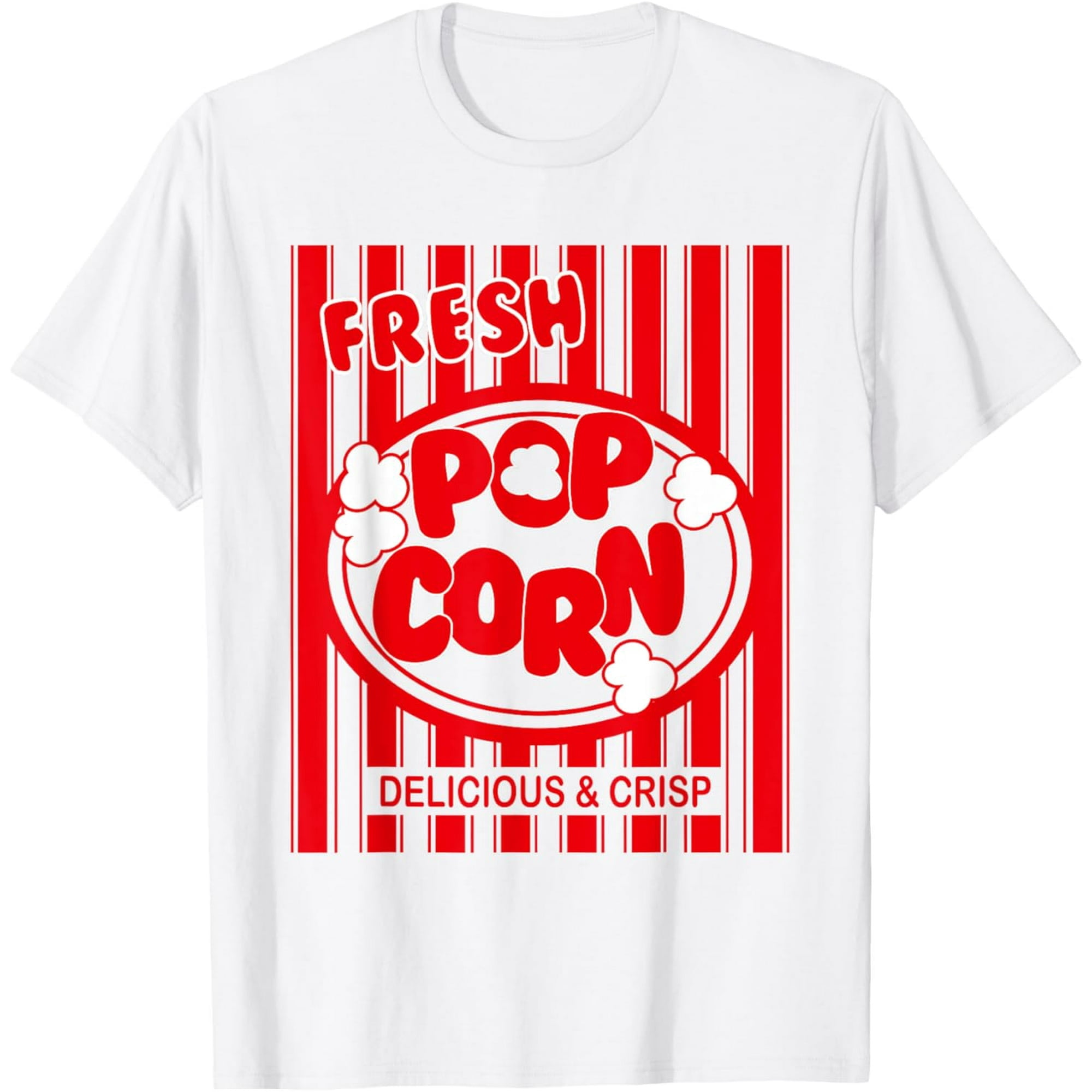 FRESH Popcorn Costume for Halloween T-Shirt - Walmart.com