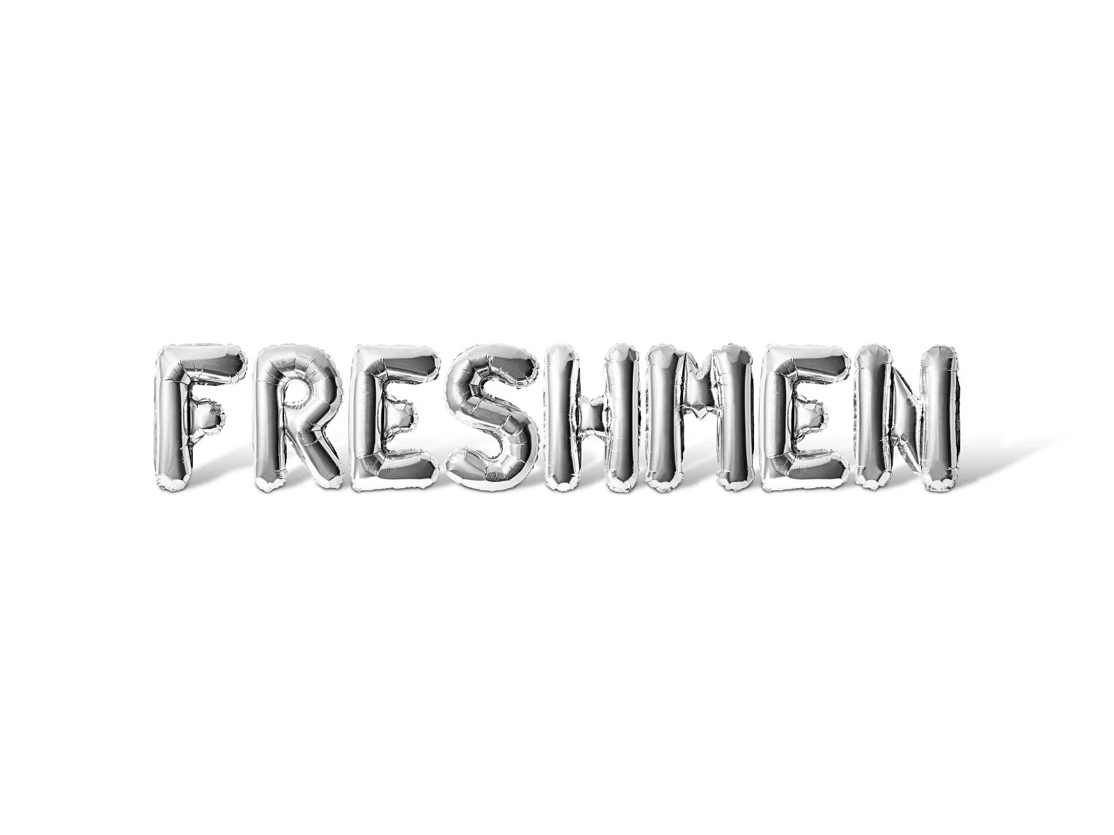 FRESHMEN Letter Balloon Banner - Freshman Year Student Party Supply ...