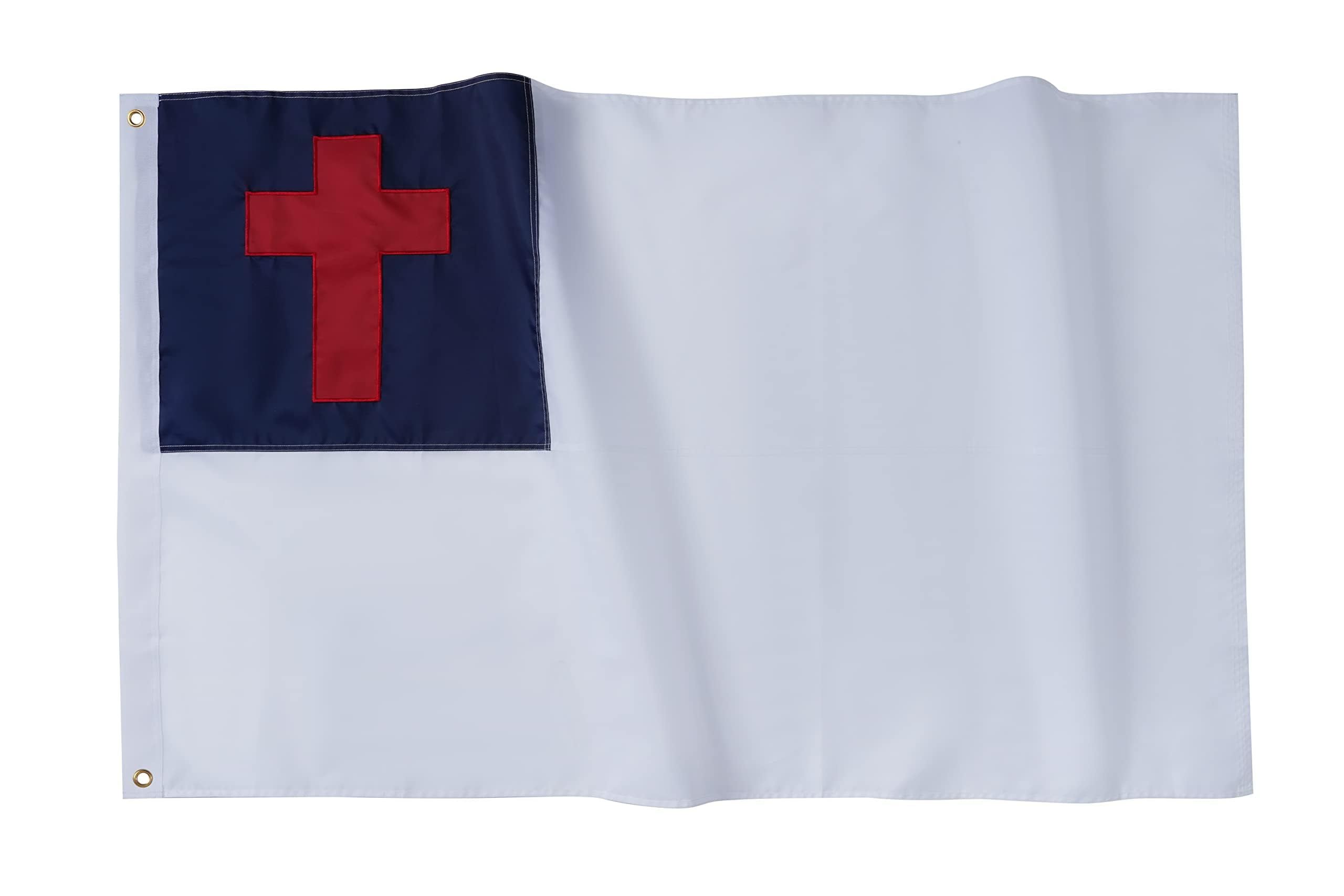 FRF FLAG Christian Flag 5x8 Ft, Outdoor Christianity Flags, Embroidered ...