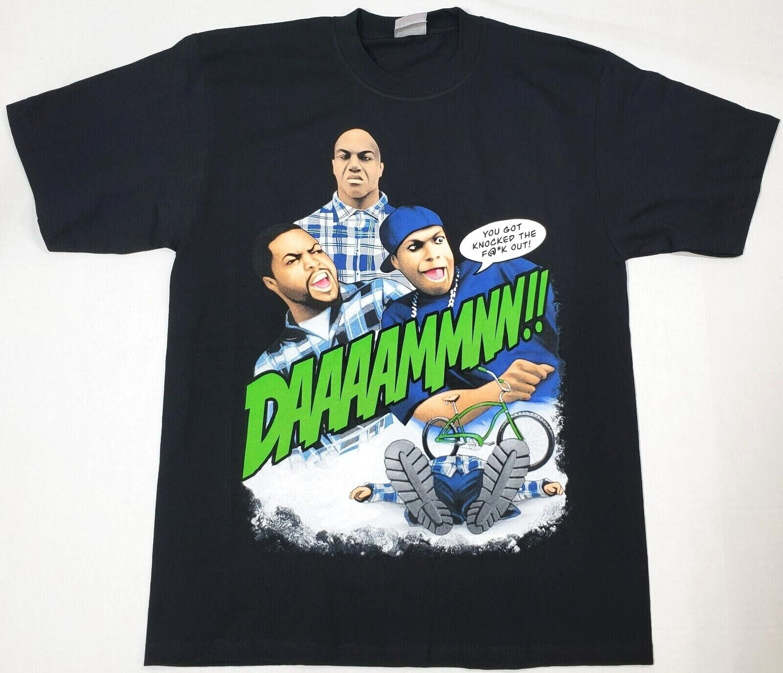 FRIDAY Movie T-shirt DAAAAMMNN!! Smokey Craig Deebo Urban Streetwear ...