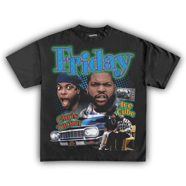 FRIDAY VINTAGE TEE (Vol. 1), FILM DESIGNED SHIRT, MOVIE CHARACTER ...