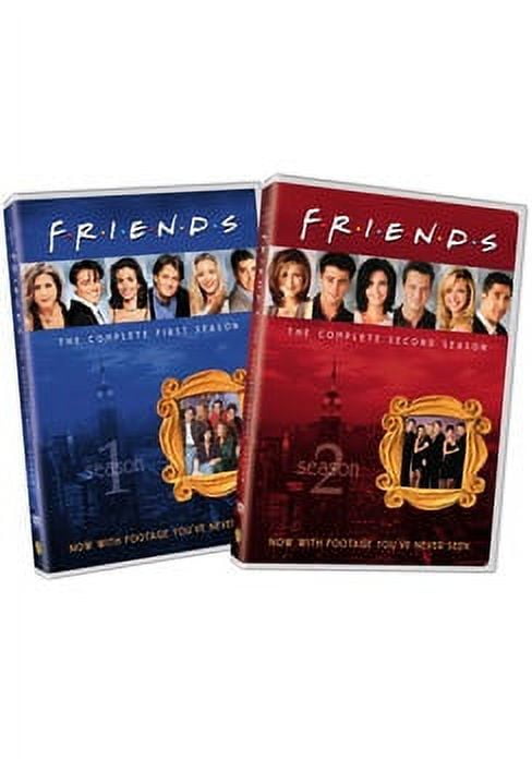 FRIENDS TV Show - Complete 1st & 2nd Seasons DVD Box Set - Walmart.com