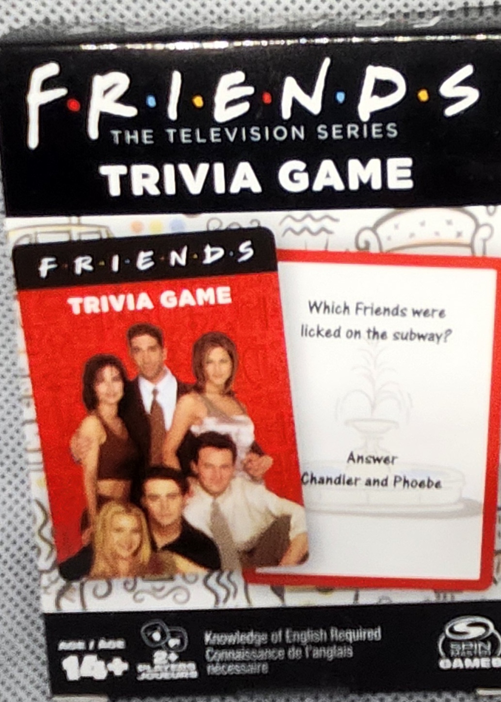 Friends TV Show Trivia Card Game for Indoor Playground Fun - Walmart ...