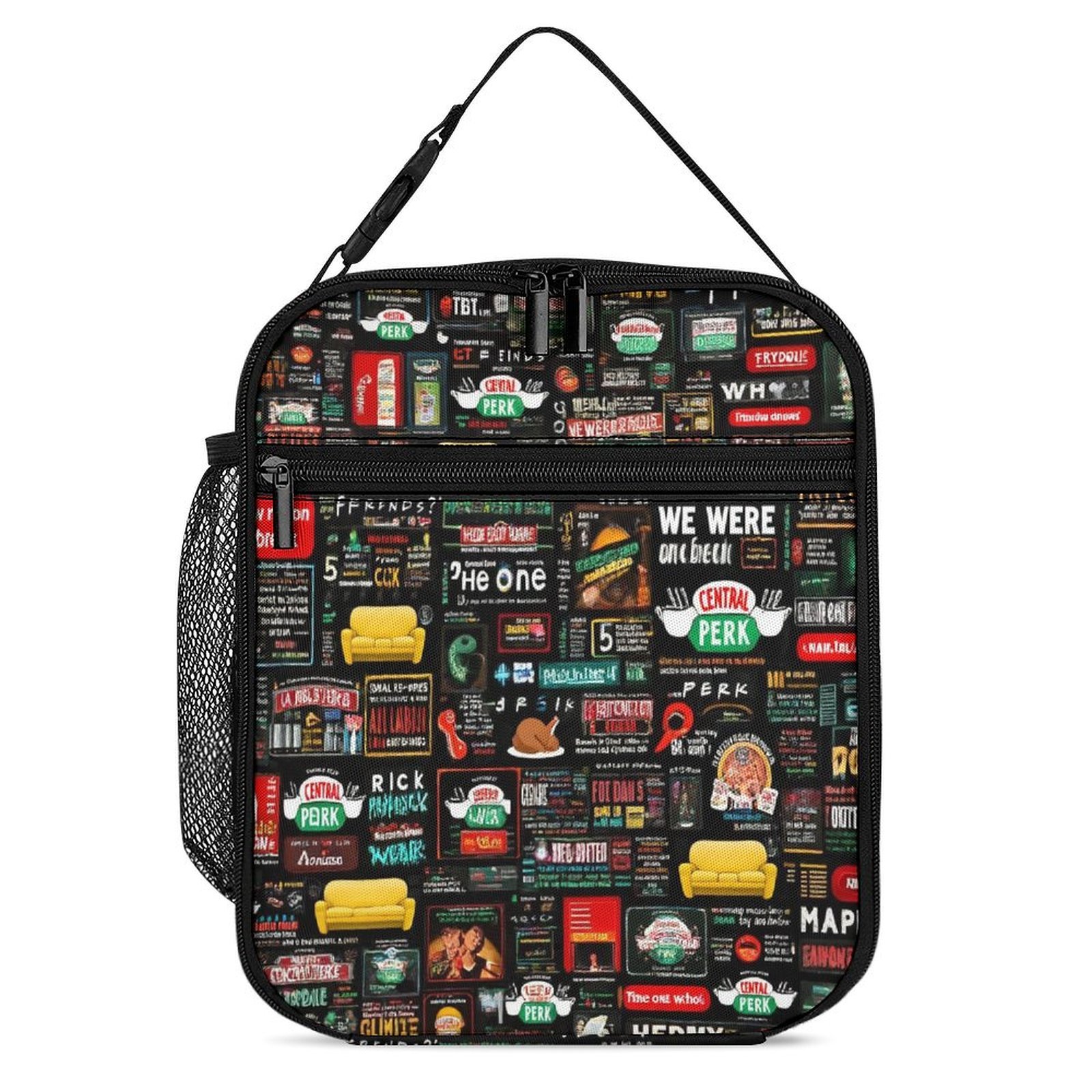 FRIENDS TV Show Quotes Portable Lunch Boxes Women Waterproof Thermal ...