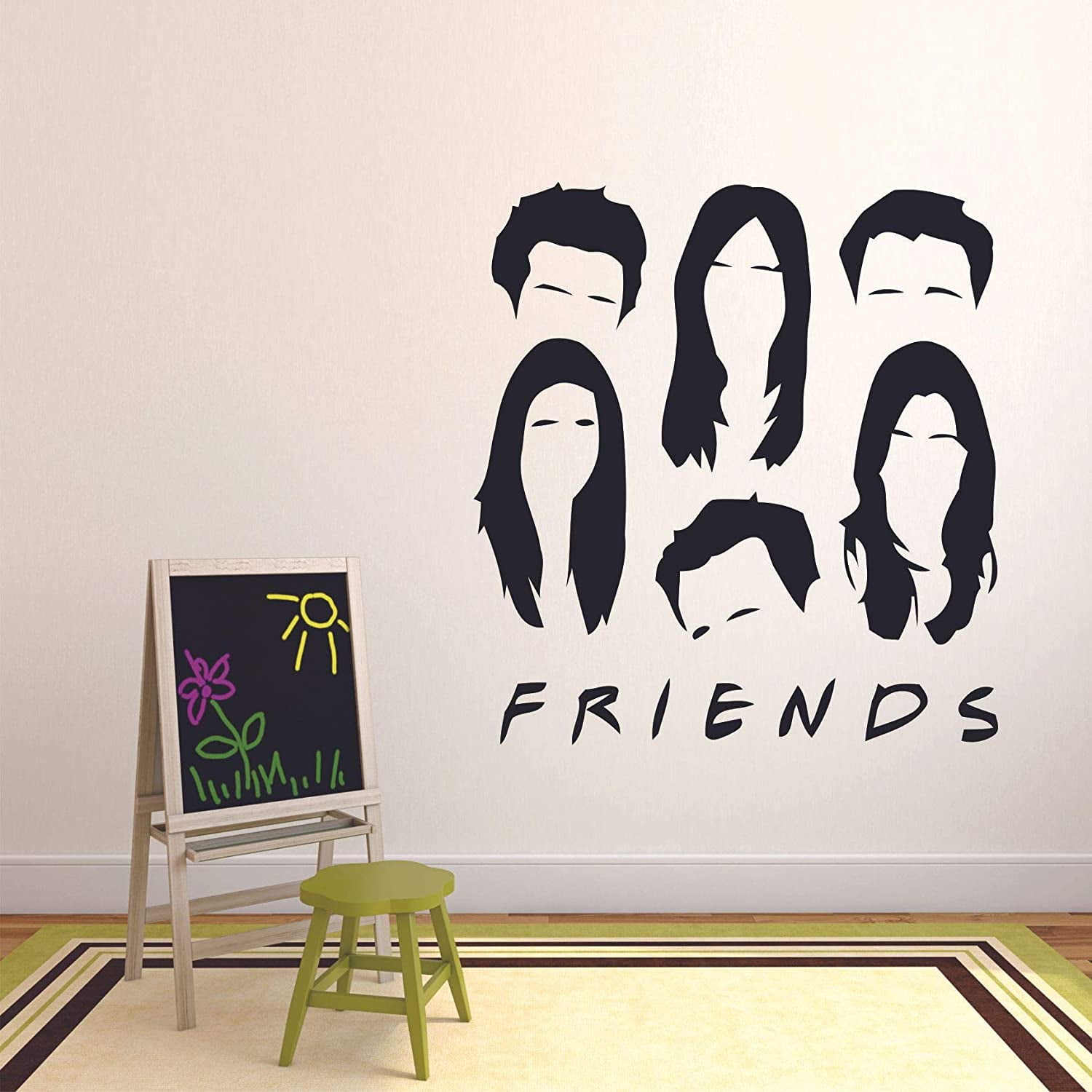 FRIENDS TV Show Series Characters Murals Quote Wall Stickers Decor ...