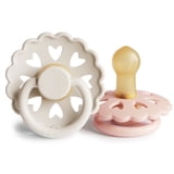 FRIGG Andersen Fairytale Natural Rubber Pacifier 2-Pack, 0 -6 Months ...