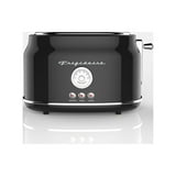 FRIGIDAIRE Modern 2 Slice Retro Toaster with Bagel Function - Black ...