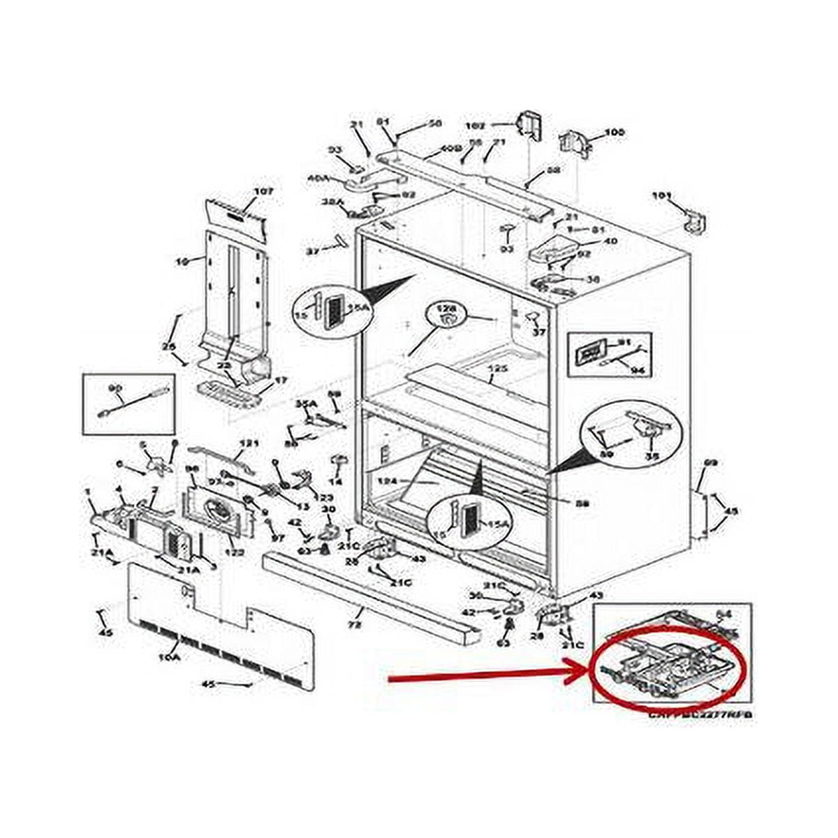 FRIGIDAIRE 5304510305 BOARD ASSEMBLY - OEM PART - Walmart.com