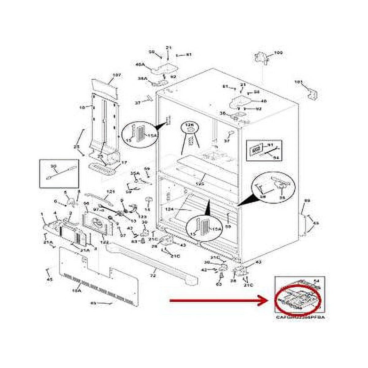 FRIGIDAIRE 5304510311 BOARD ASSEMBLY - GENUINE OEM PART - Walmart.com