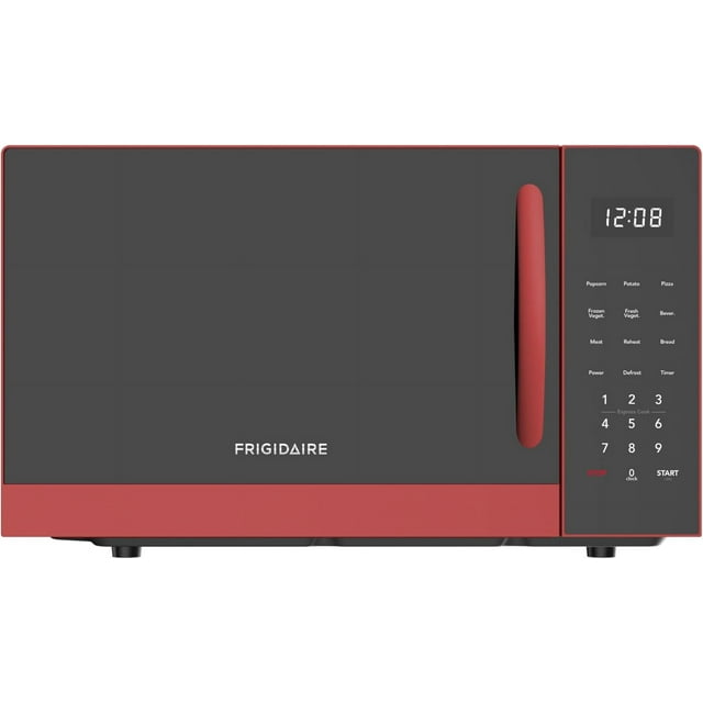 FRIGIDAIRE EMW953RED Microwave Oven, 900 Watts with 10 Power Levels ...