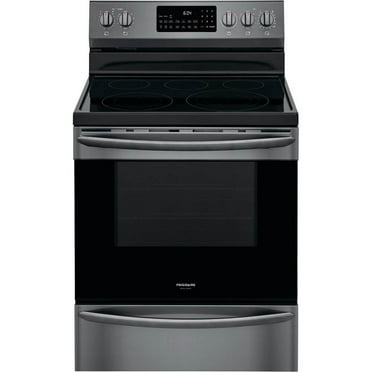 Unique Prestige 24" 2.3 cu/ft Freestanding Electric Range with ...