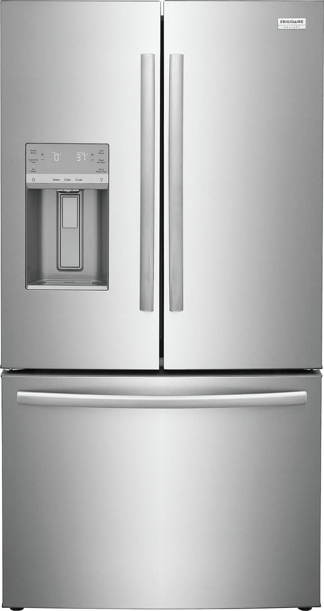 Frigidaire Gallery 27.8 Cu. Ft. Full Steel Side Width French Door ...