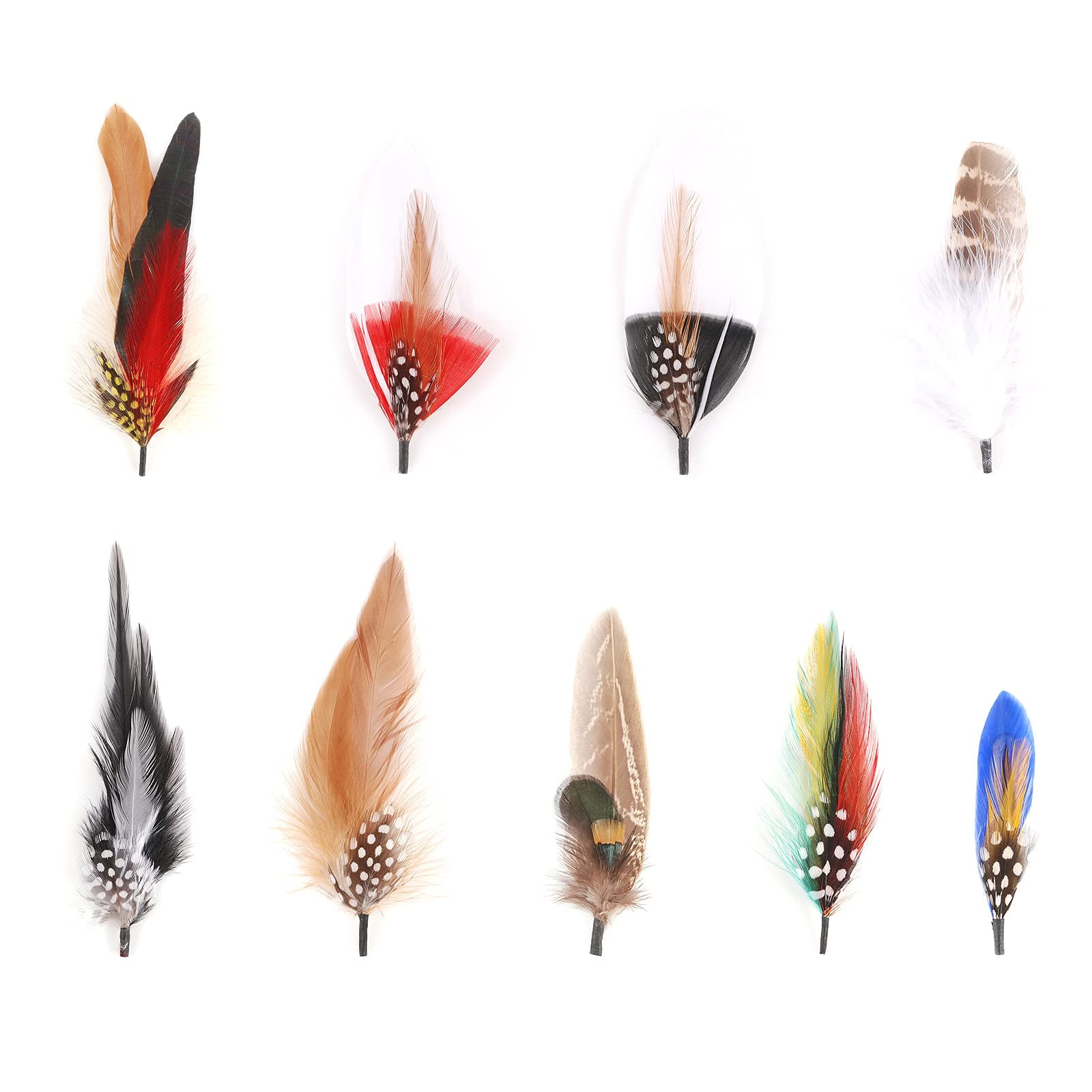 FRIJPACK Hat Feathers Hat Accessories Natural Feather Packs Accessories ...