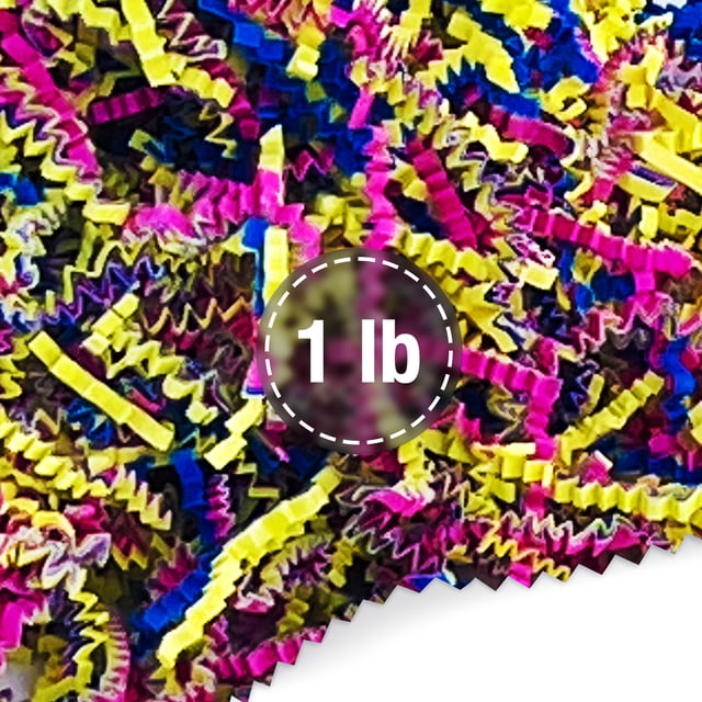 FRILLZ Crinkle Cut Paper Shred Filler for Baskets, Gifts, Packing and ...