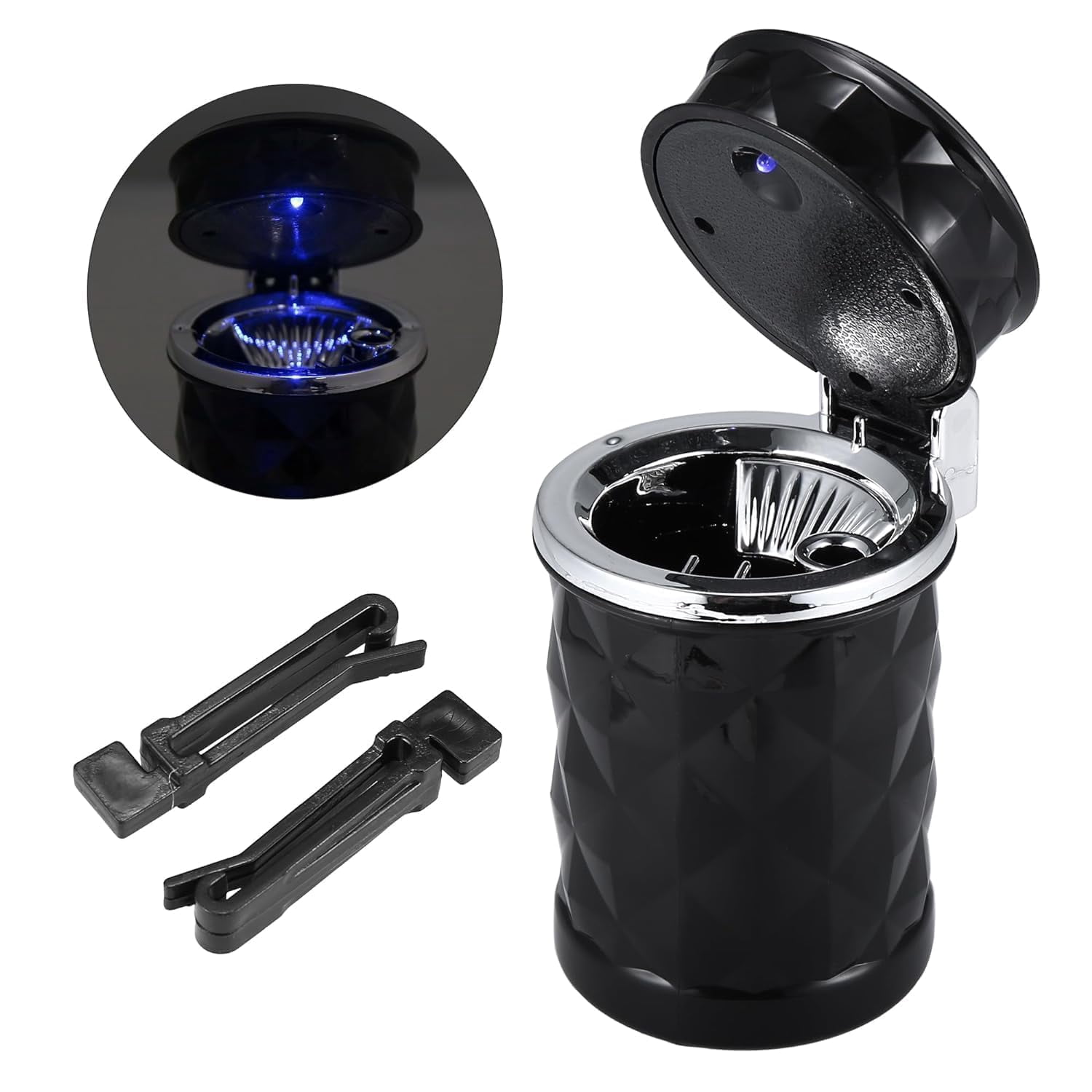 FRIONZZA 2in1 Air Purifier Smart Ashtray with Filter Smokeless Fresher ...
